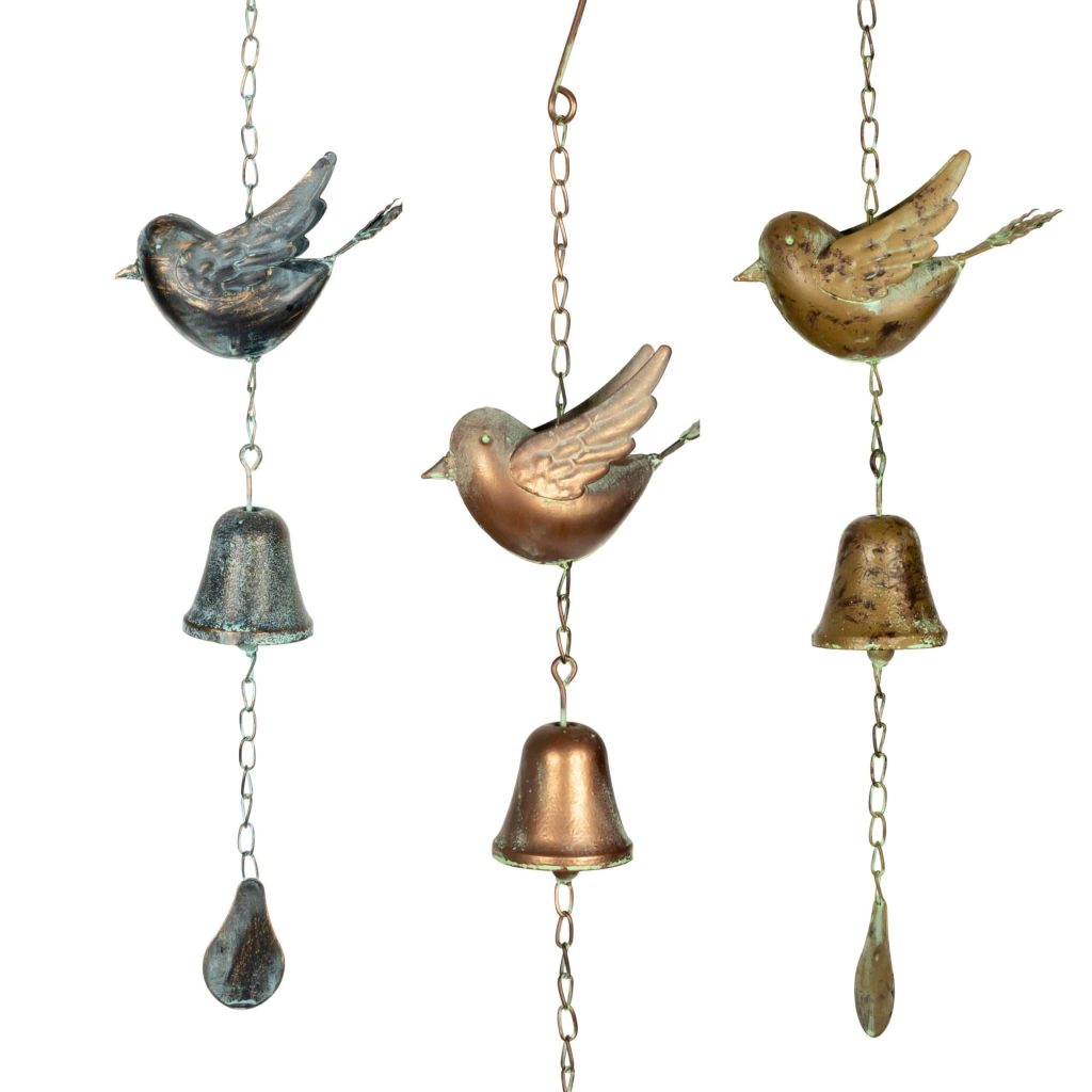 Chain Bird with Bell - Asst - Sproutwell Decor