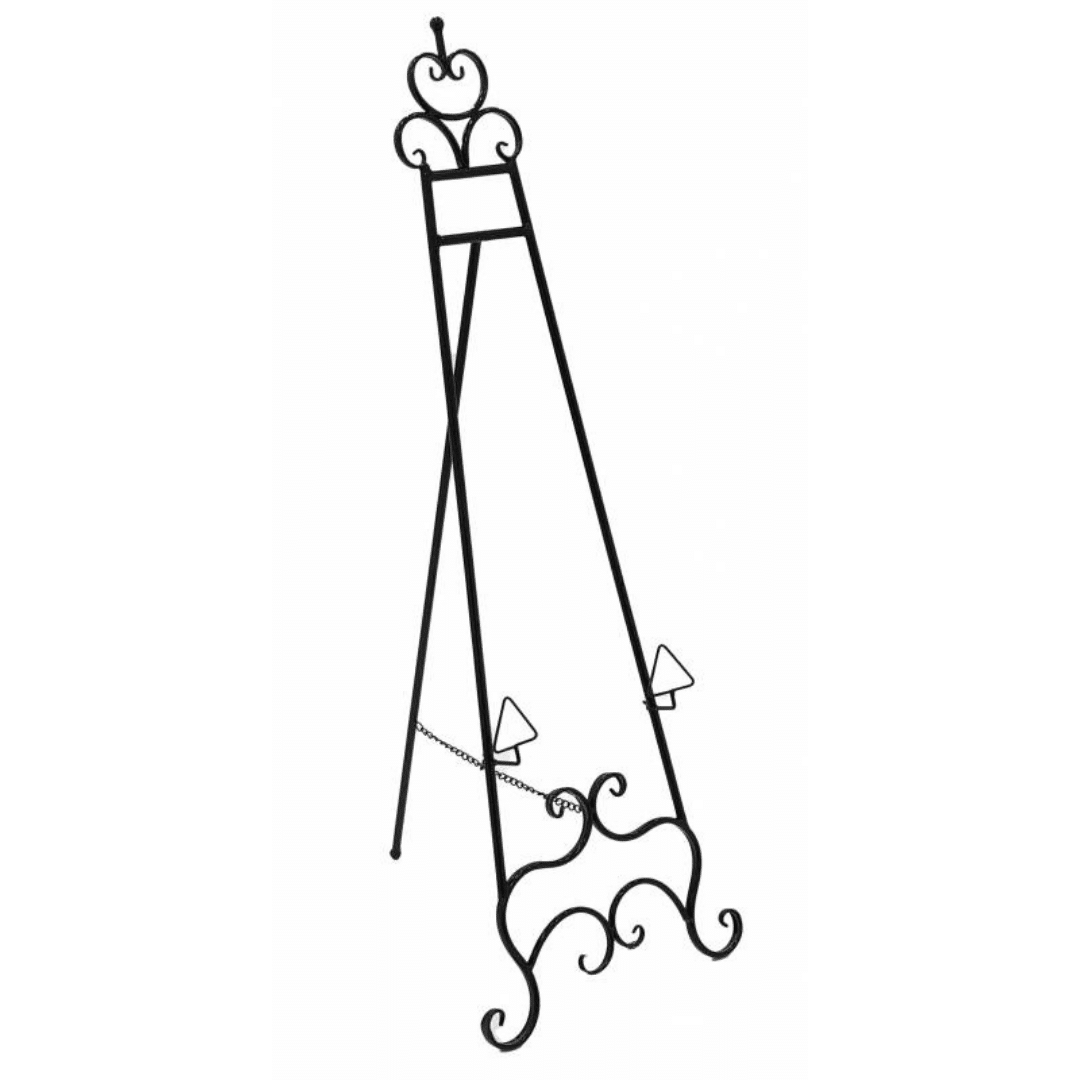 Ava Easel Medium Black - Sproutwell Decor