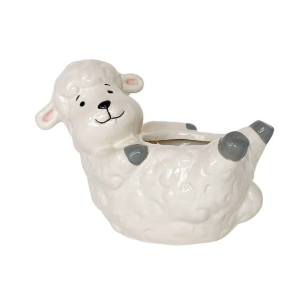 Reclining Sheep Planter - Sproutwell Decor
