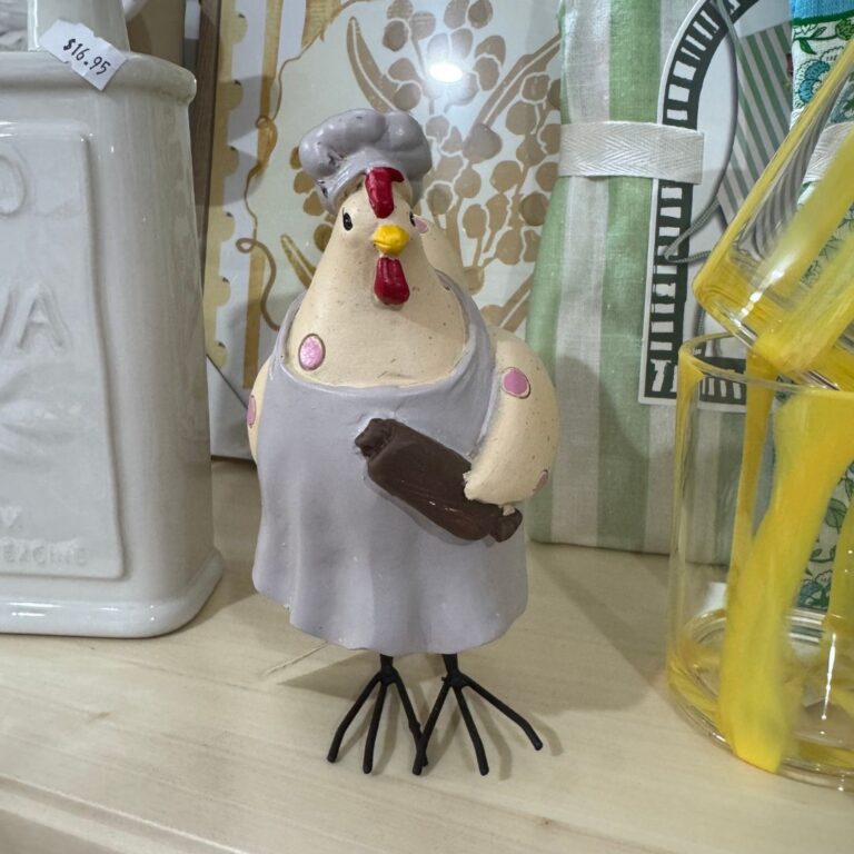 Resin Chicken Character - Sproutwell Decor