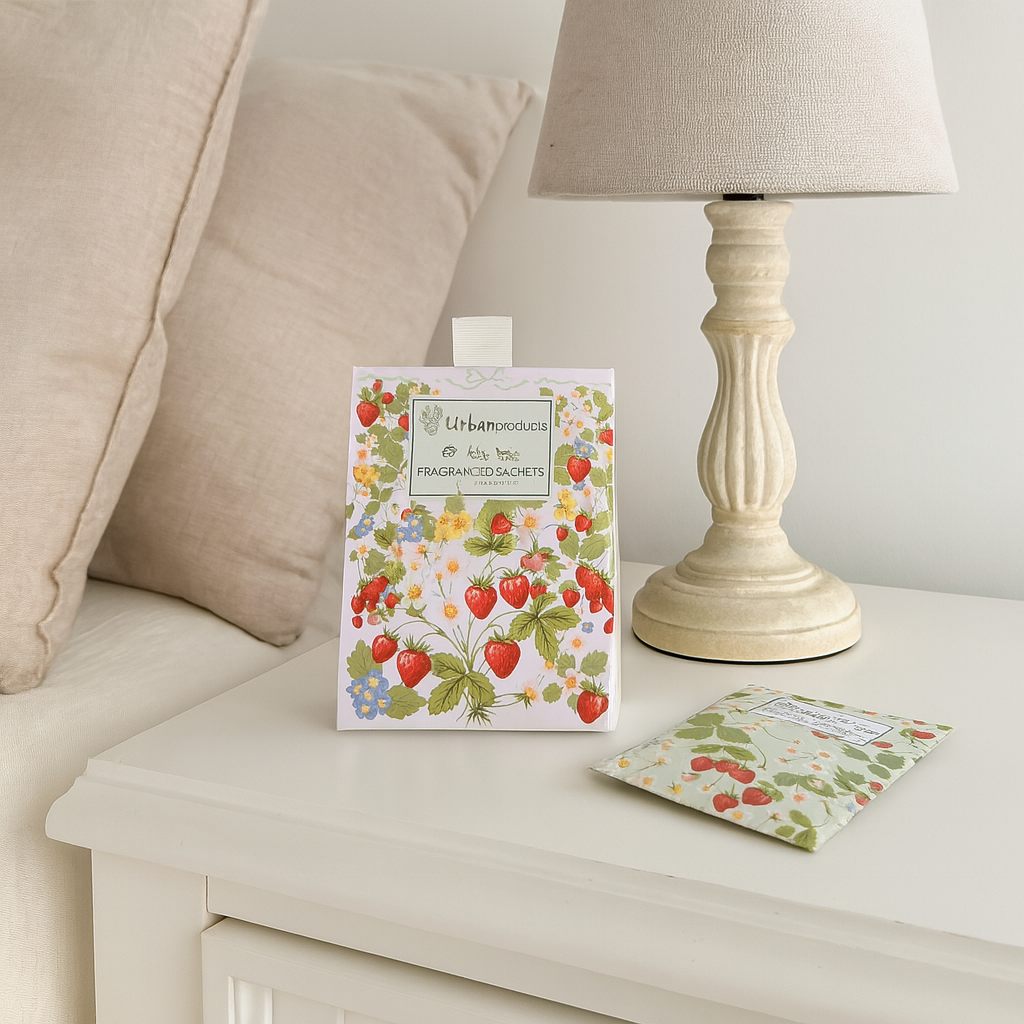 Strawberry Field Scented Sachets - Sproutwell Decor