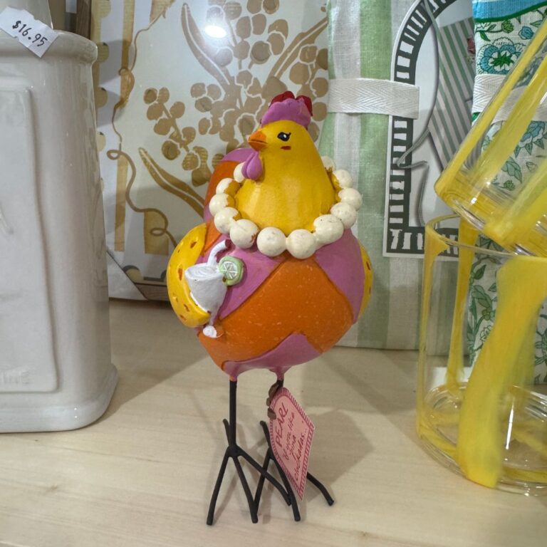 Resin Chicken Character - Sproutwell Decor
