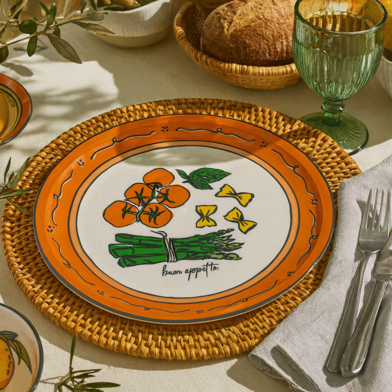 Deli - Round Ceramic Platter - Sproutwell Decor