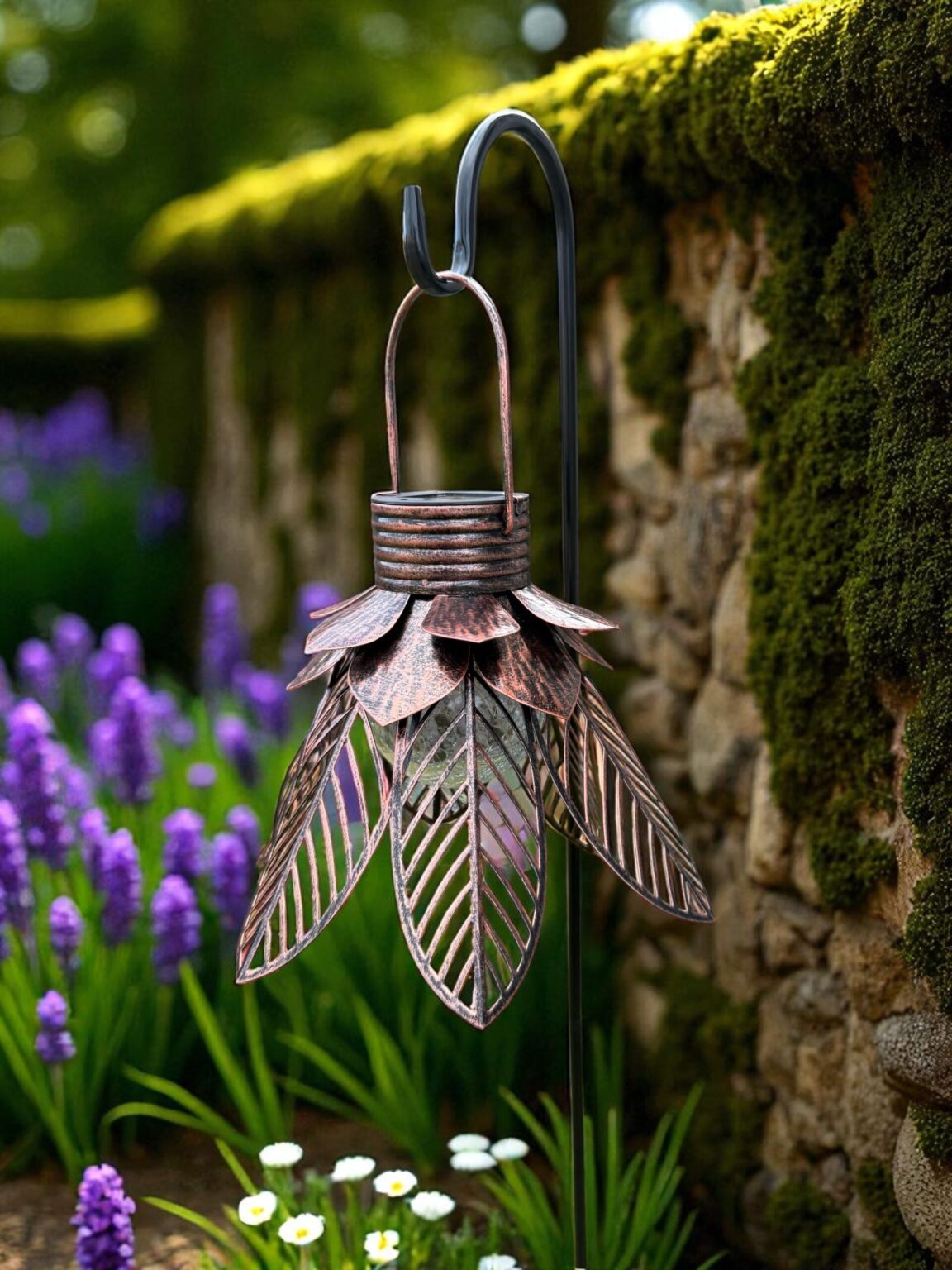 Country Chic Hanging Solar Light - Sproutwell Decor
