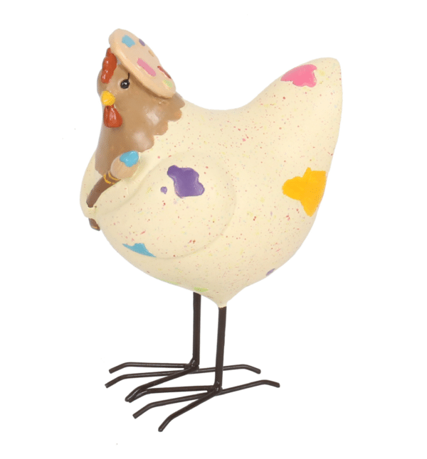 Resin Chicken Character - Sproutwell Decor