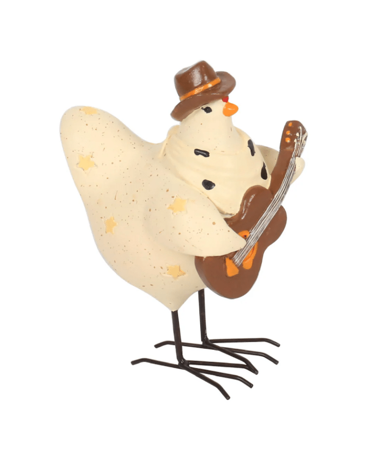Resin Chicken Character - Sproutwell Decor